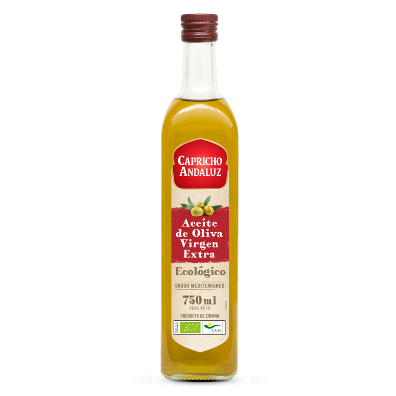 Botella 5L 25% RPET Aceite Oliva Virgen Extra Ecológico - Capricho Andaluz